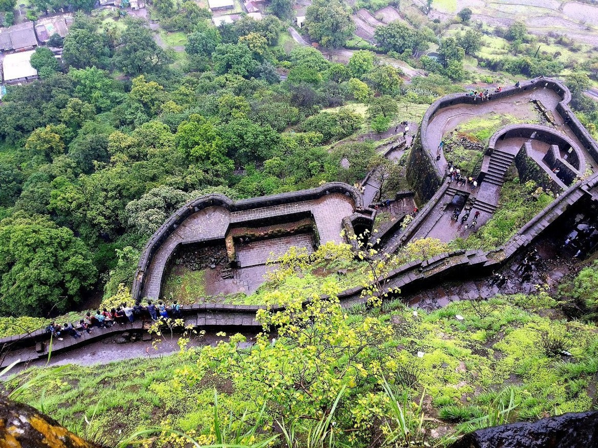 Lohagad Fort: Ancient Strength Amidst Sahyadri's Majesty.
